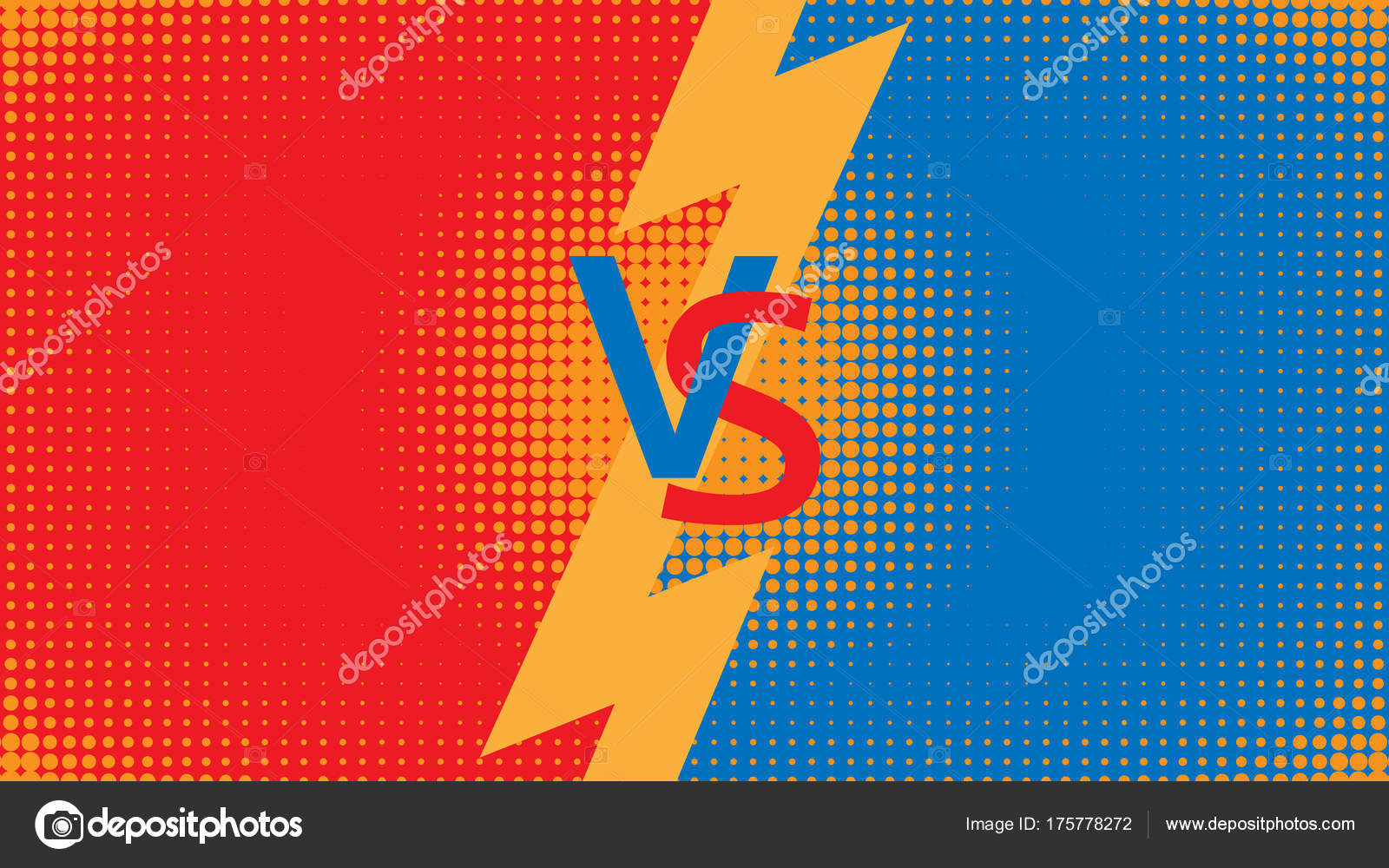Vector versus illustration Stock Vector Image by ©megavic93 #175778272