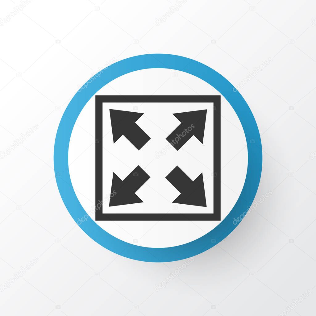 Ampliar símbolo de icono. Calidad Premium aislado elemento de ...