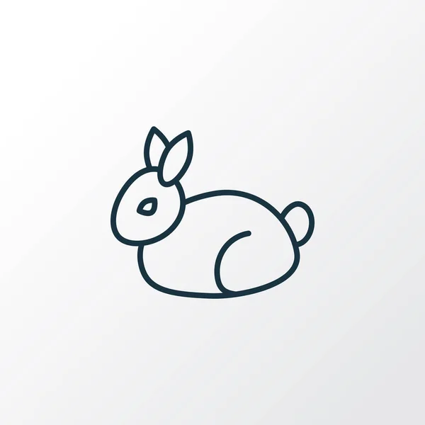 Simple Rabbit Outline