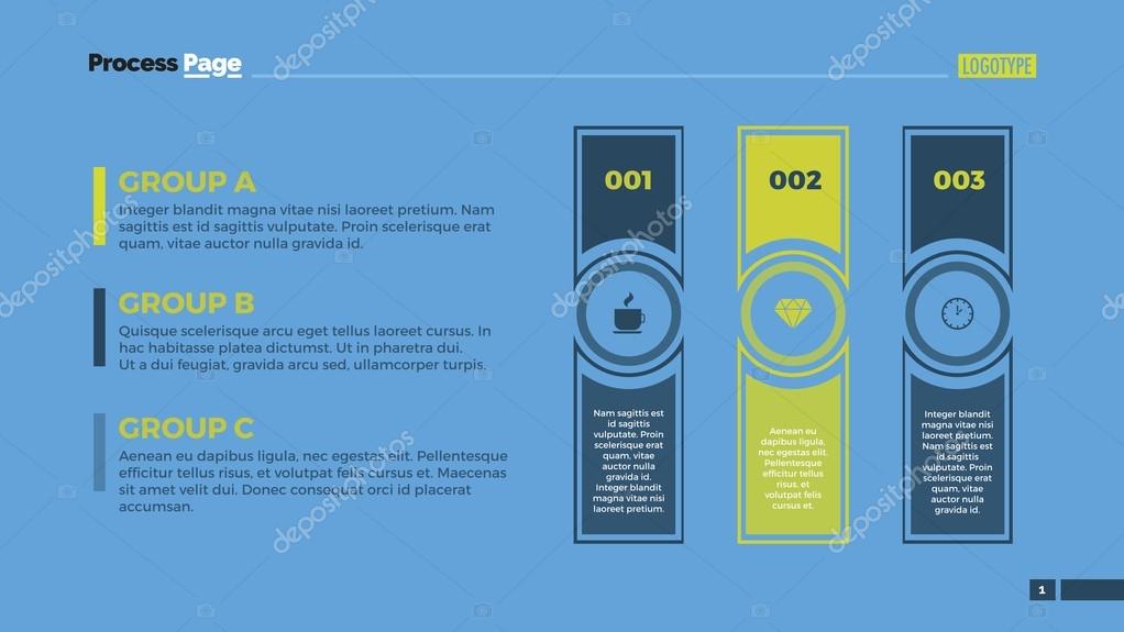 Three Points Slide Template Stock Vector Image by ©surfsup.vector.gmail ...