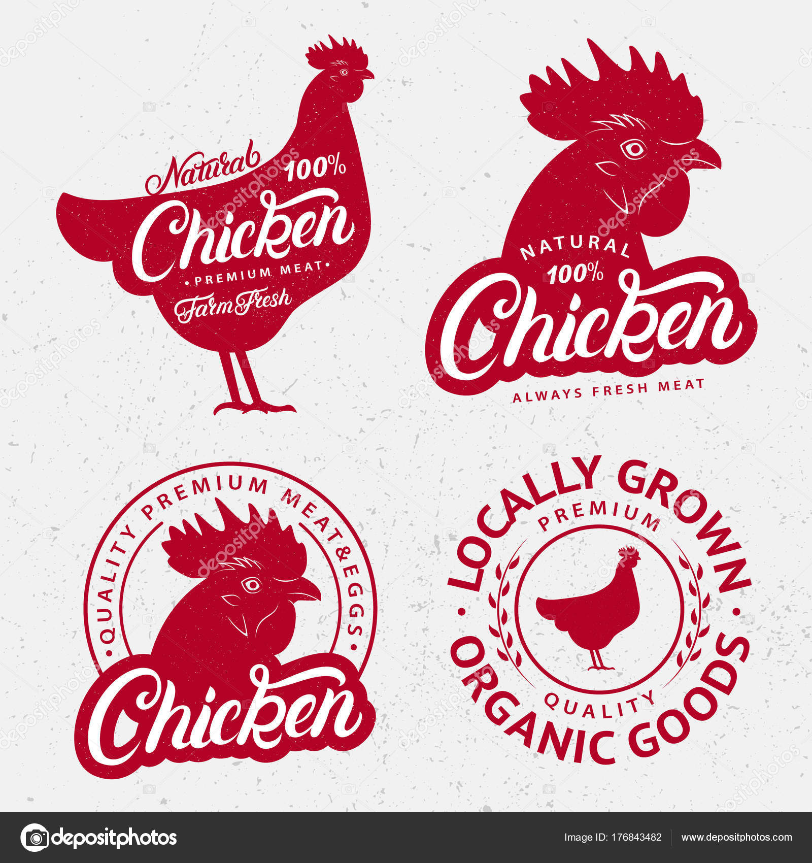 Vintage Chicken Logo