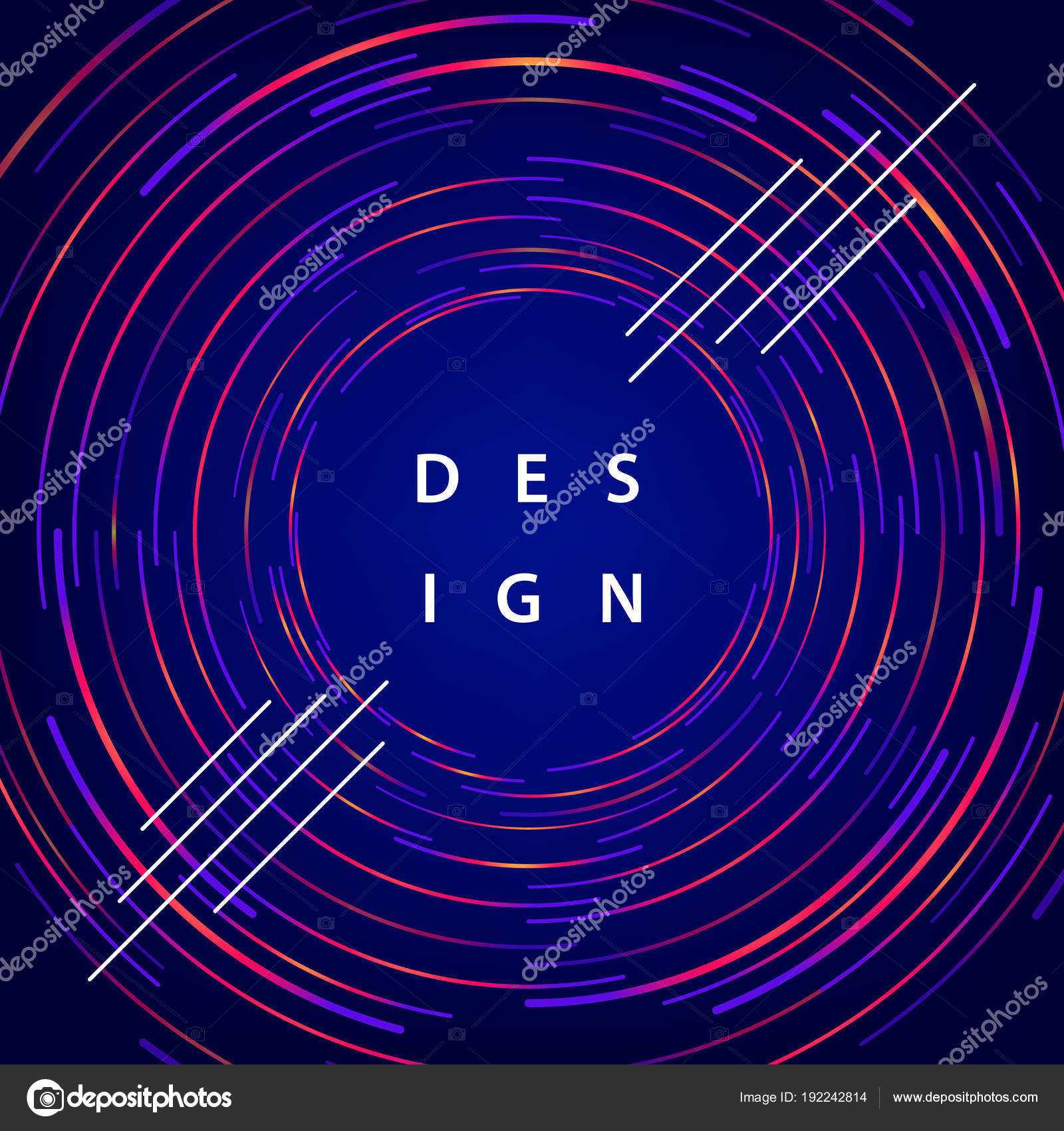 Círculo de gradiente colorido . Vector de stock #192242814 de ...