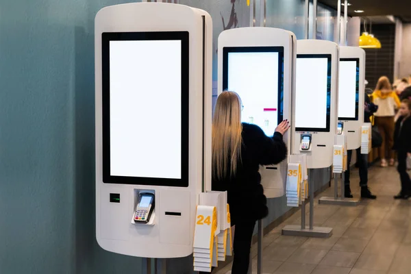 Self service kiosk Stock Photos, Royalty Free Self service kiosk Images ...