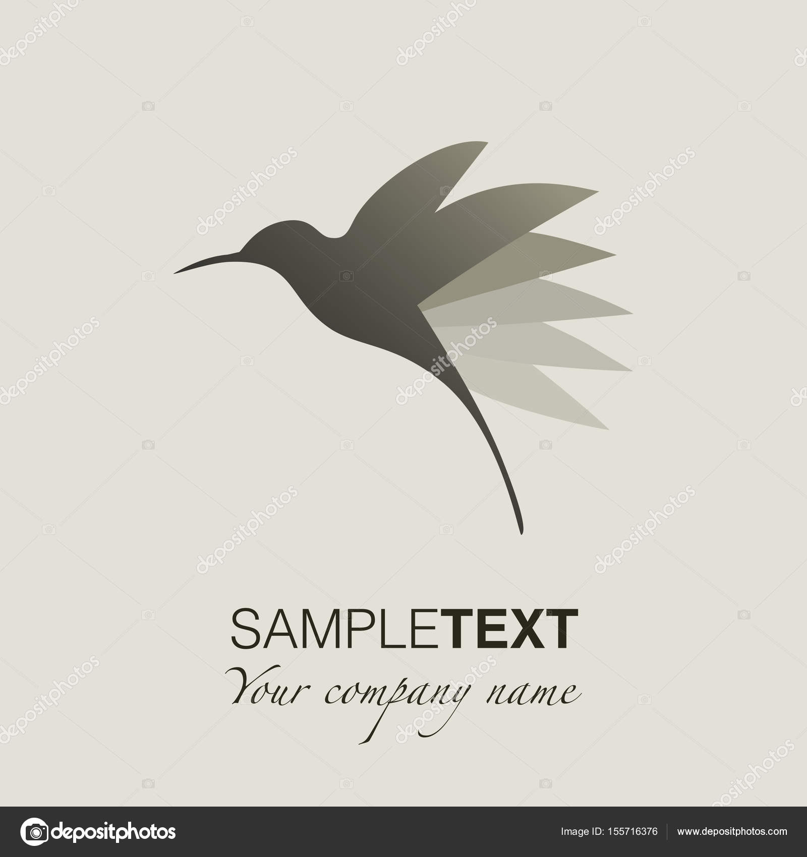 Vecteur De Silhouette De Colibri