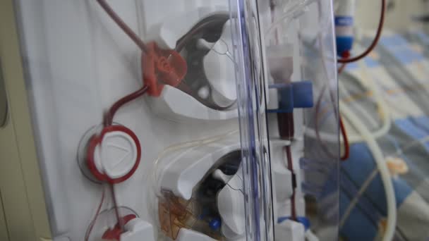 Hemodialysis bloodline tubes in dialysis machine Stock Photo by ...