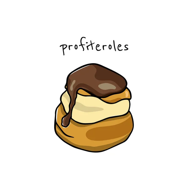 162 ilustraciones de stock de Profiteroles | DepositPhotos