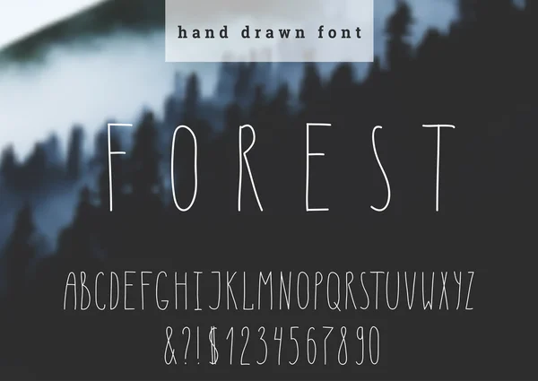 Imagens vetoriais Letras turvas | Depositphotos