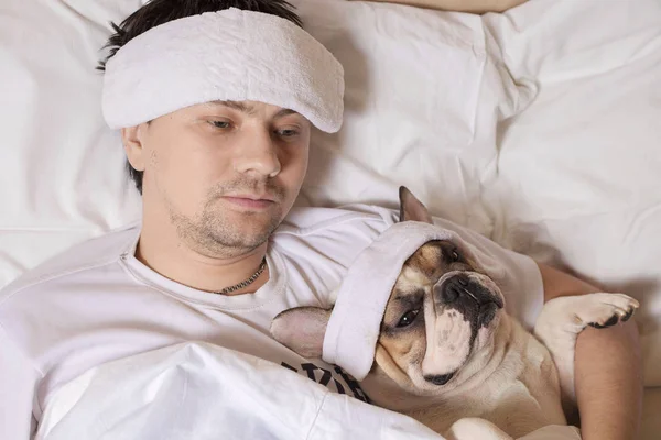 Portrait of sick man Royalty Free Photo, Stock Image by © marmin1887 ...