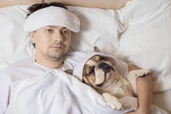 Portrait of sick man Royalty Free Photo, Stock Image by © marmin1887 ...