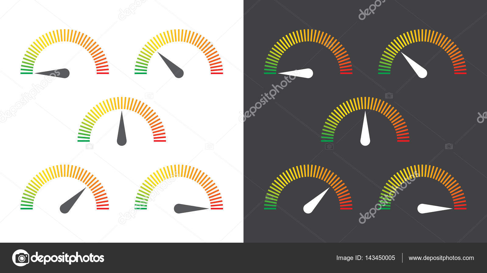 Meter signs infographic gauge element Stock Vector by ©duntaro.gmail ...