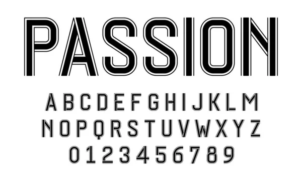 Najd font imágenes de stock de arte vectorial | Depositphotos