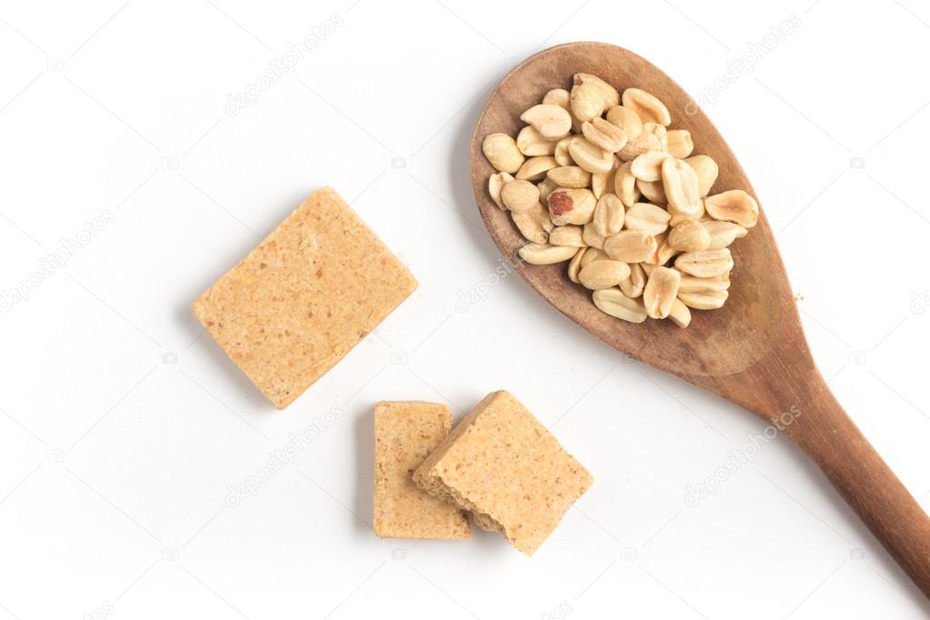 Pacoca.Traditional Brazilian Peanut candy. Stock Photo by ©barkstudio ...