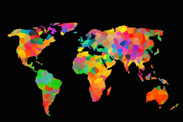 Colorful world map Stock Photos, Royalty Free Colorful world map Images ...