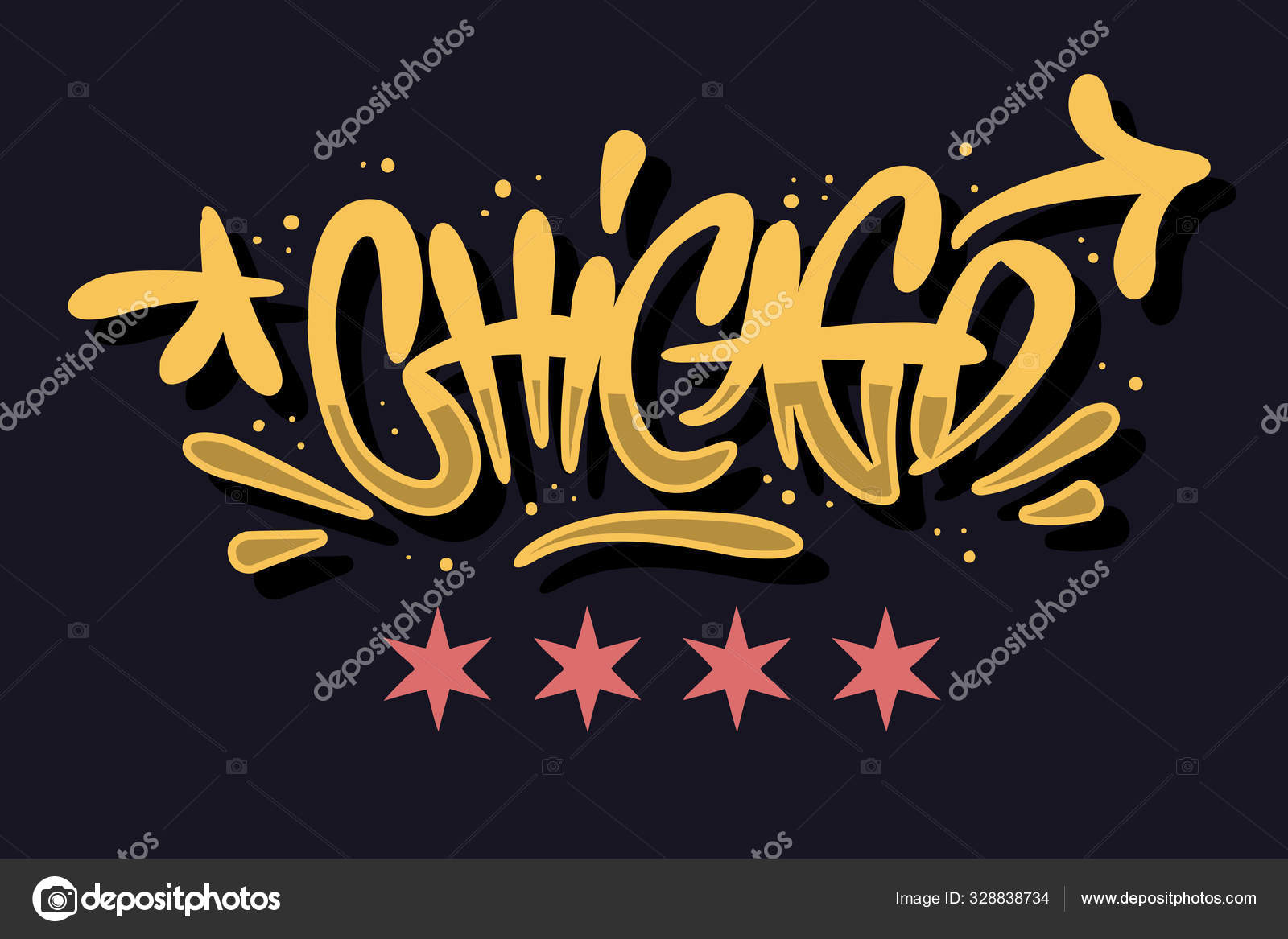 Chicago Graffiti Letters