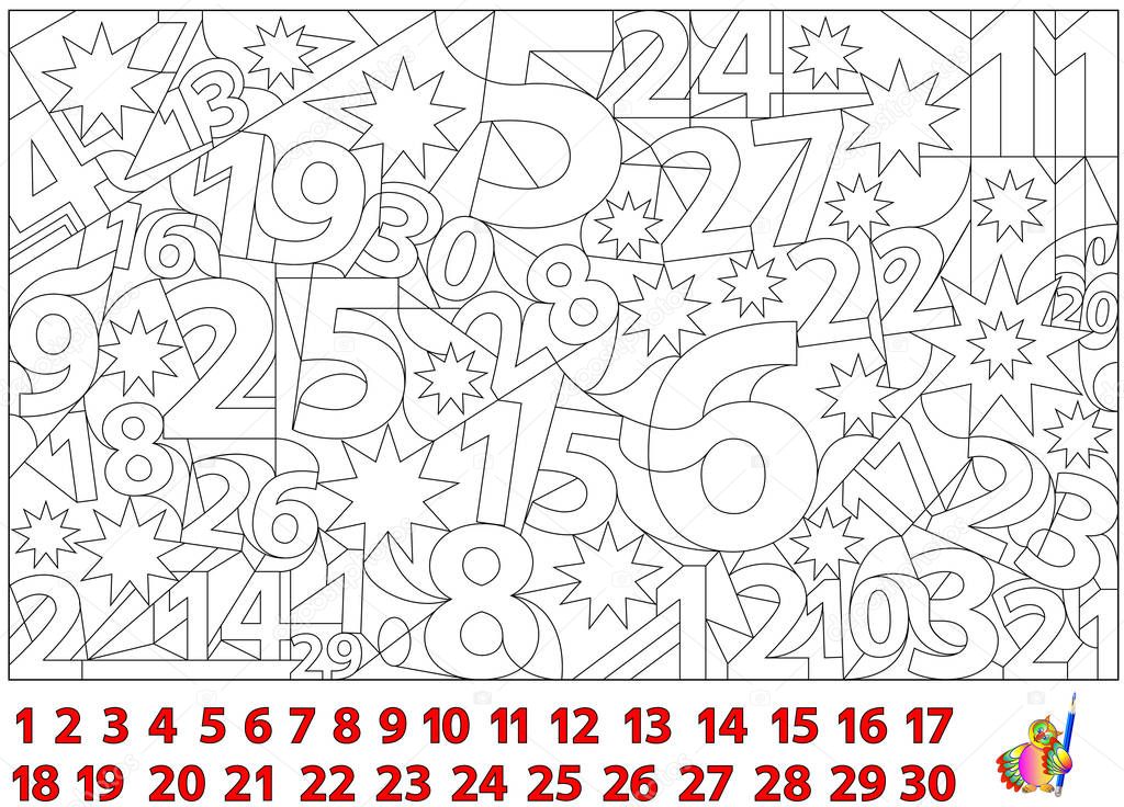 Find the hidden objects in the picture printables | Logic Puzzle Game ...