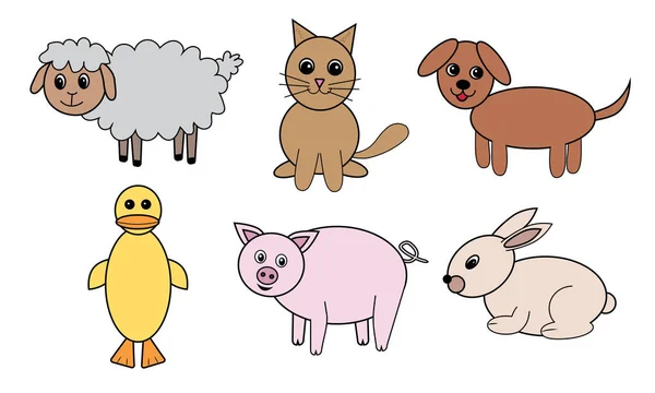 Cartoon dogs — Stock Vector © jenpo5 #11445365