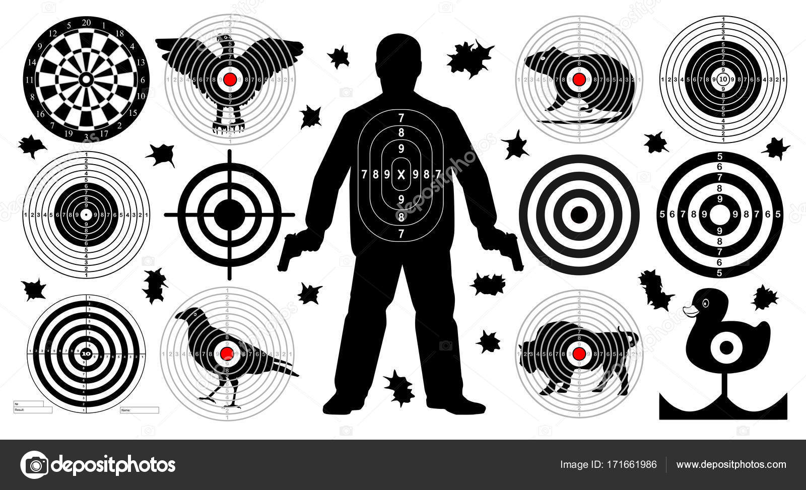 Shooting Targets People