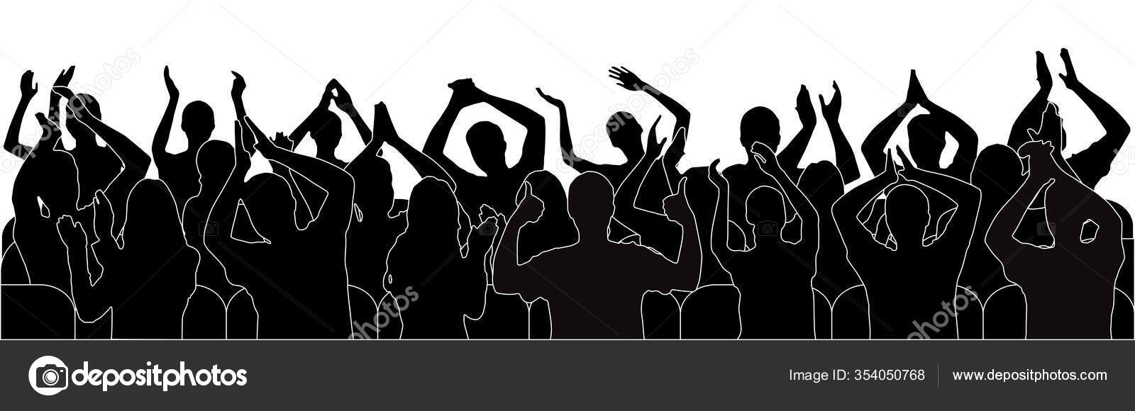 Crowd Applause Clipart