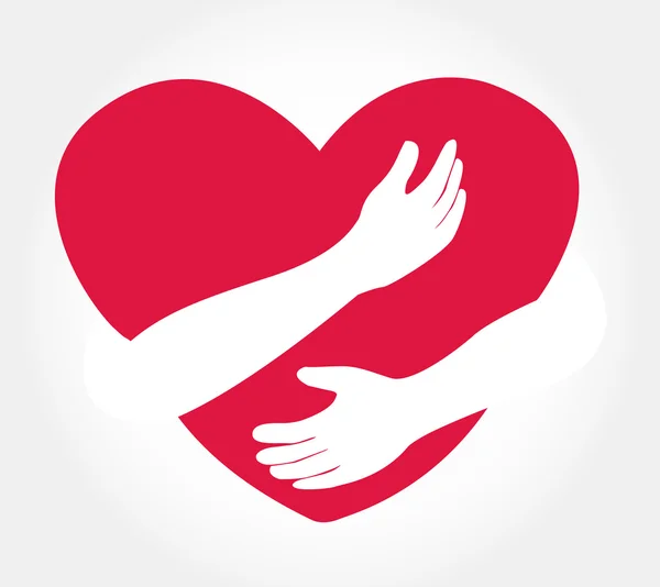 Hugging heart vector , Hug yourself , Love yourself Stock Vector by ©h ... Hugging heart vector , Hug yourself , Love yourself Stock Vector by ©h ...
