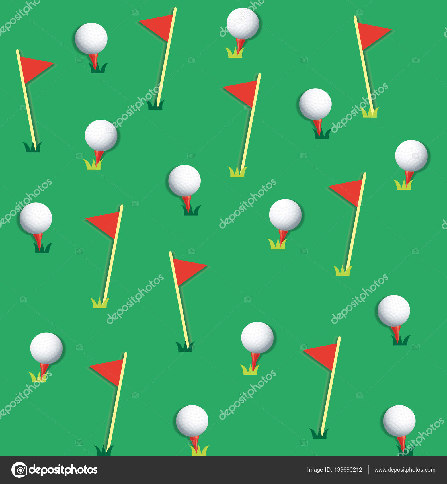 Golf ball background vector Stock Vector Image by ©h.santima.gmail.com ...