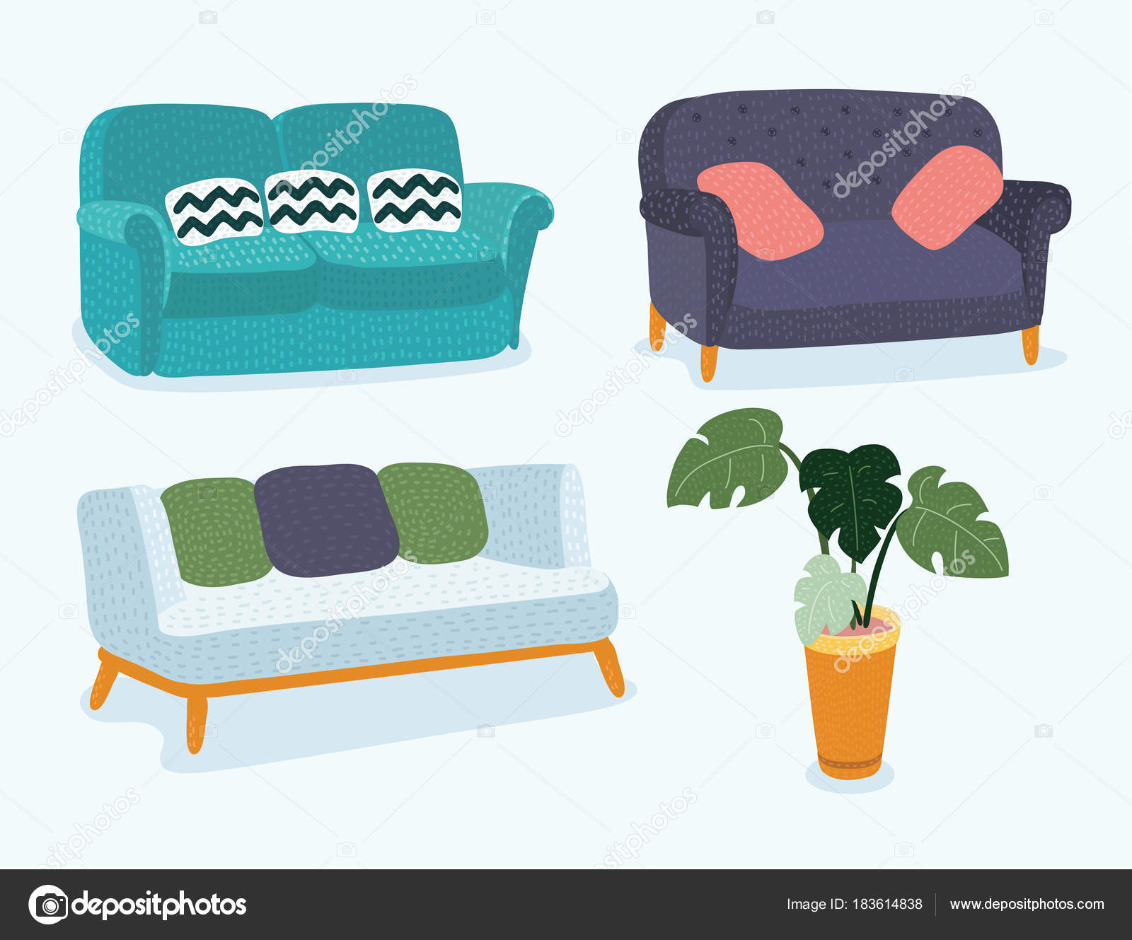 Sofa Icon Set Vector Illustration ⬇ Vector Image by © cosmaa | Vector ... Sofa Icon Set Vector Illustration ⬇ Vector Image by © cosmaa | Vector ...