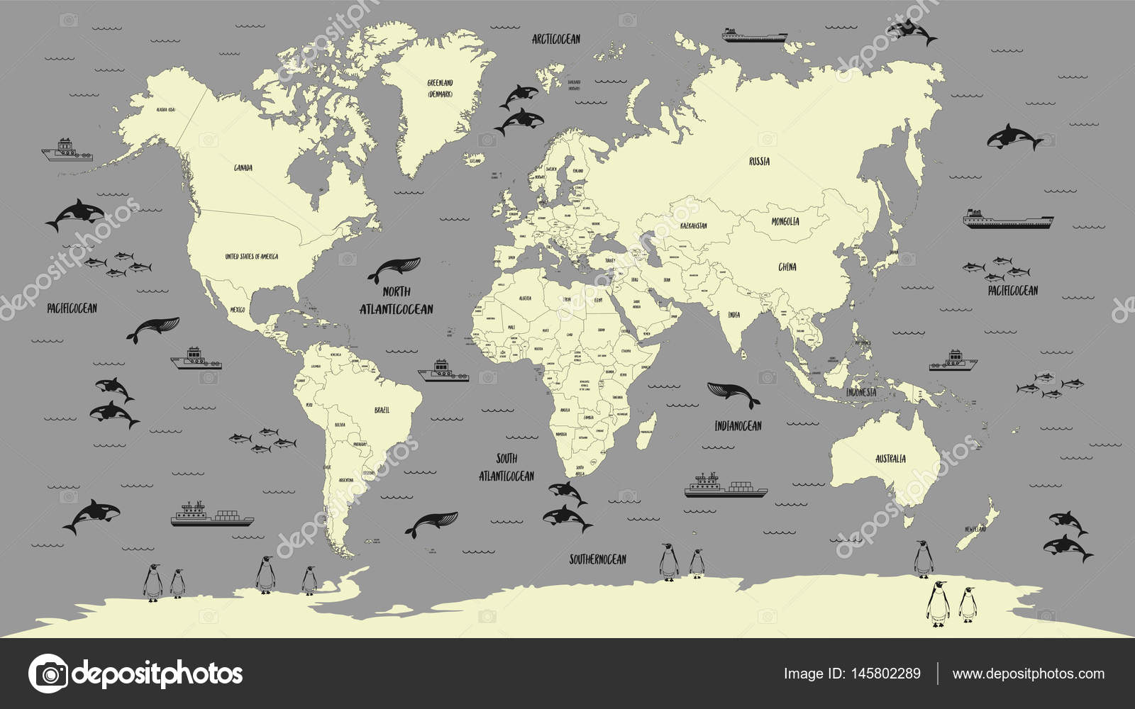 World Climate Zone Map For Kids