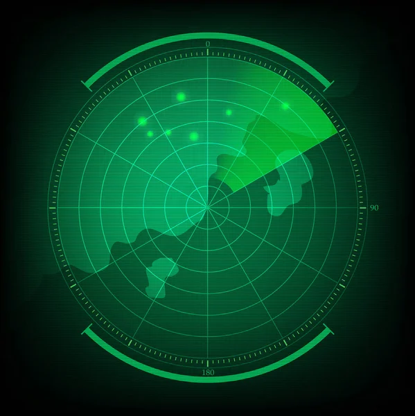 Radar design Stock Vector Image by ©williammpark #6597097