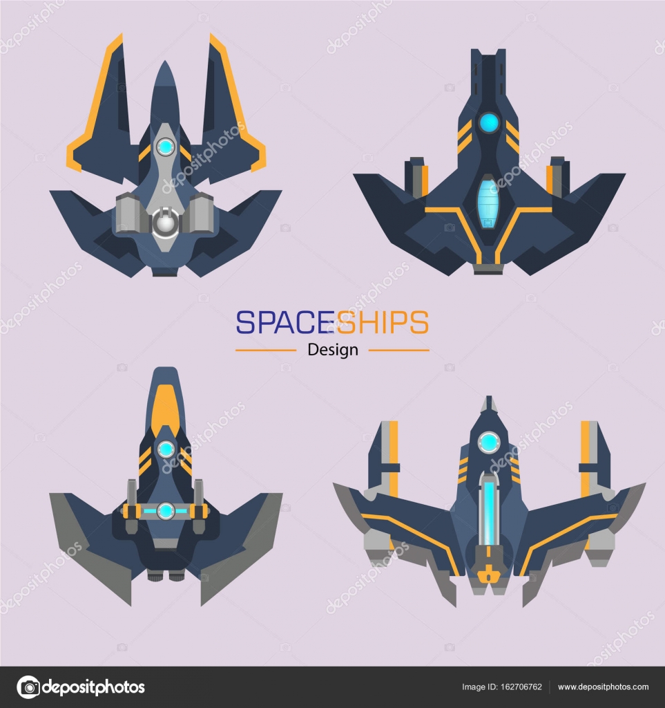 Spaceships vector set — Stock Vector © pui2motif.gmail.com #162706762 Spaceships vector set — Stock Vector © pui2motif.gmail.com #162706762