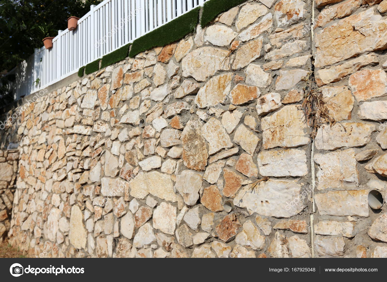 Large stone wall — Stock Photo © shimonbar.mail.ru #167925048