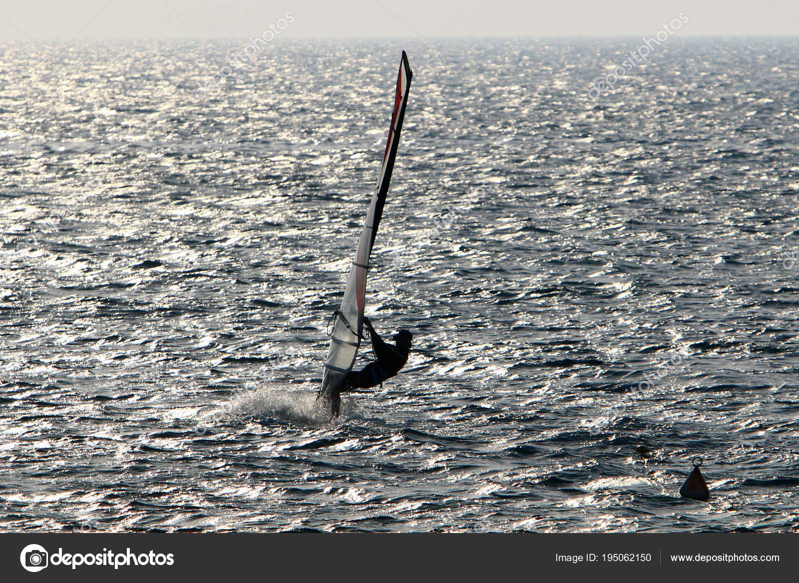 Man Sea Board Sail — Stock Editorial Photo © shimonbar.mail.ru #195062150