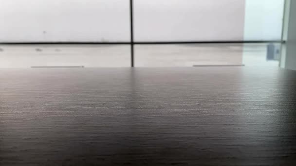 View Office Desk Panorama Window — Stock Video © YuSev #362555632