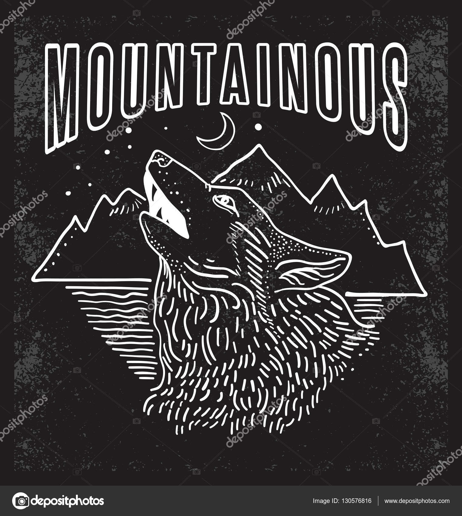 Logotype with wolf and inscription Stock Vector Image by ©VECTURE ...