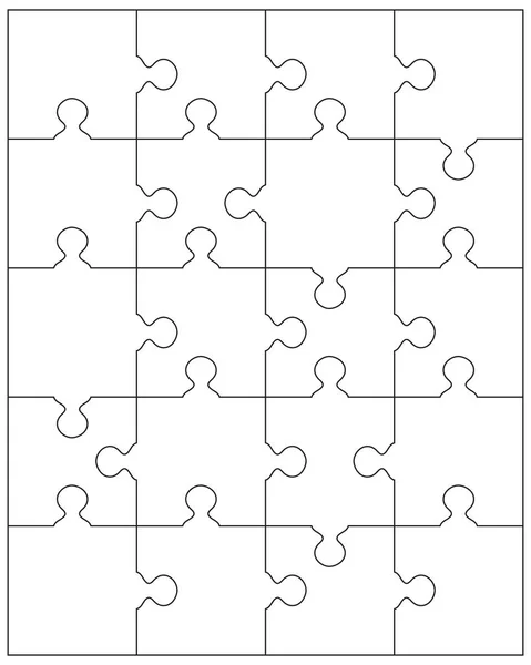 Beautiful jigsaw puzzle Stock Vector Image by ©ericmilos #2007167