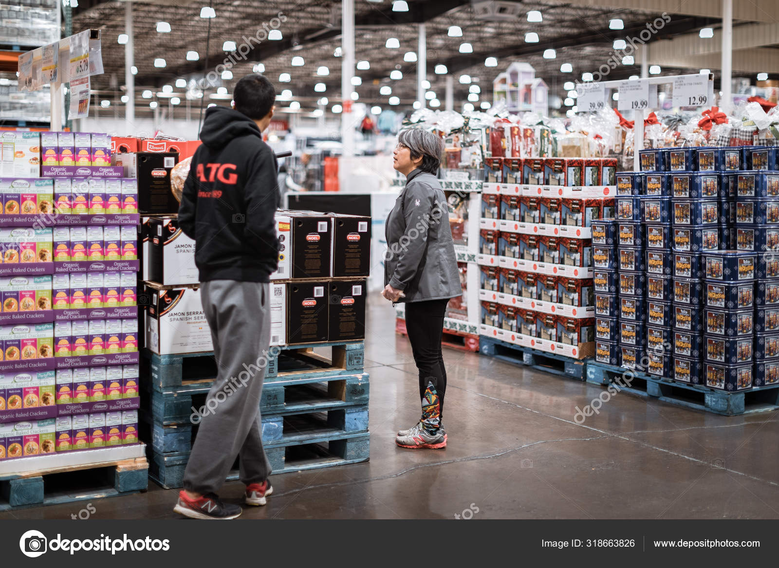 Costco Store Interior