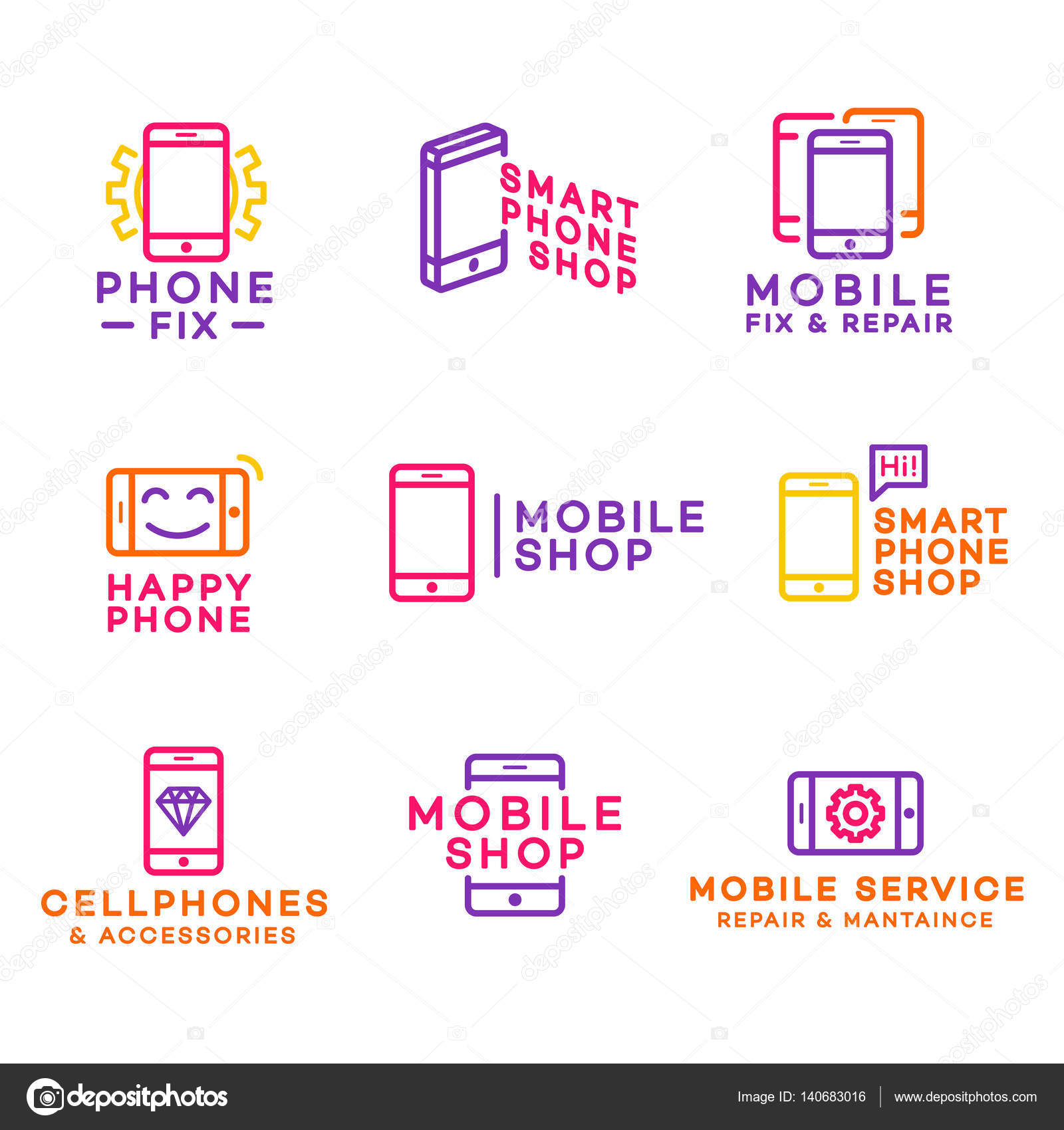 Cell Phone Shop Icon