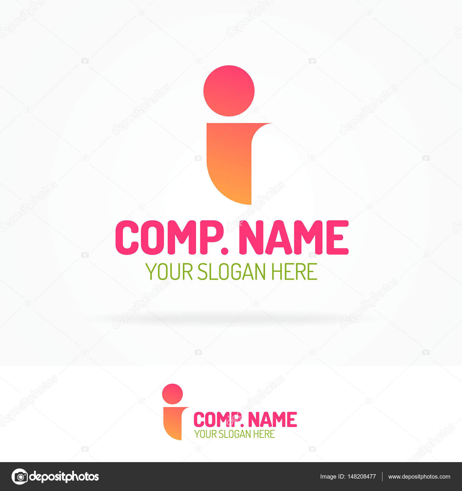 Human logo set modern color style Stock Vector Image by ©VI6277 #148208477