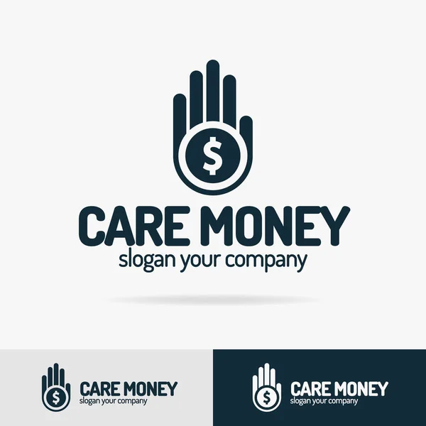 Flying money logo | Vector flying money logo set colorful style with ...