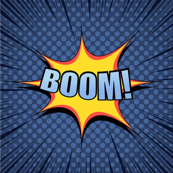 Comic boom wording Stock Vector by ©Petersenurecoff.gmail.com 155457072