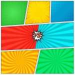 Comic book colorful background Stock Vector Image by ©Petersenurecoff ...