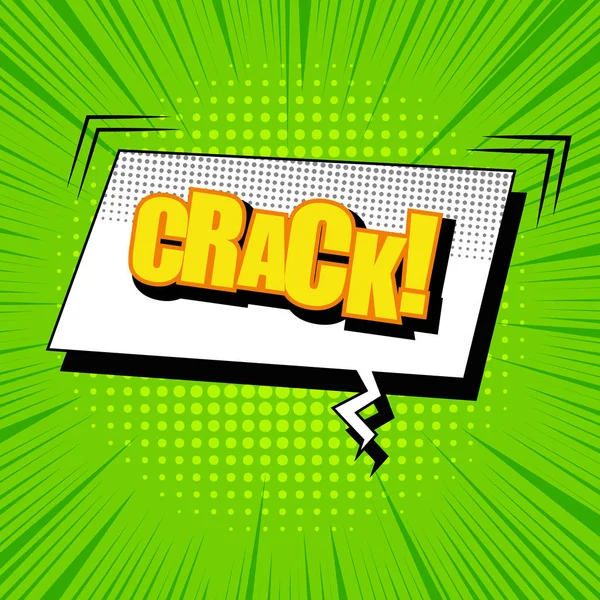 Crack comic wording template Stock Vector by ©Petersenurecoff.gmail.com ...