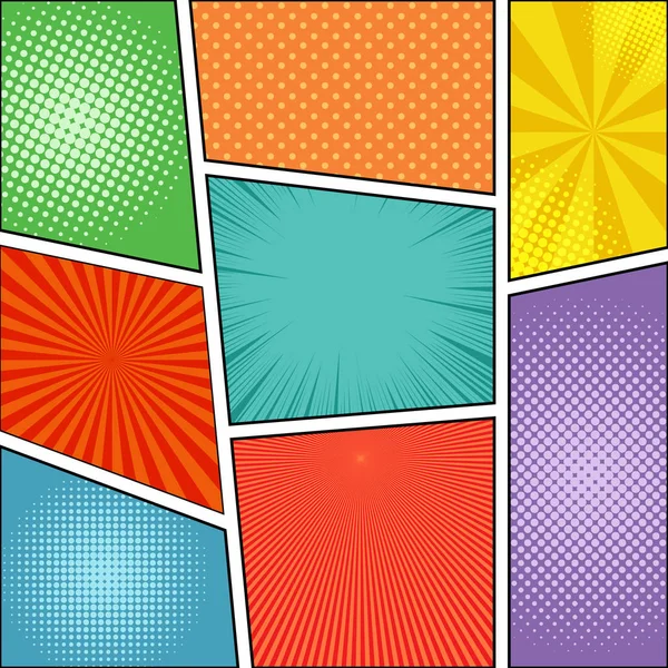 Comic book border Vector Art Stock Images | Depositphotos