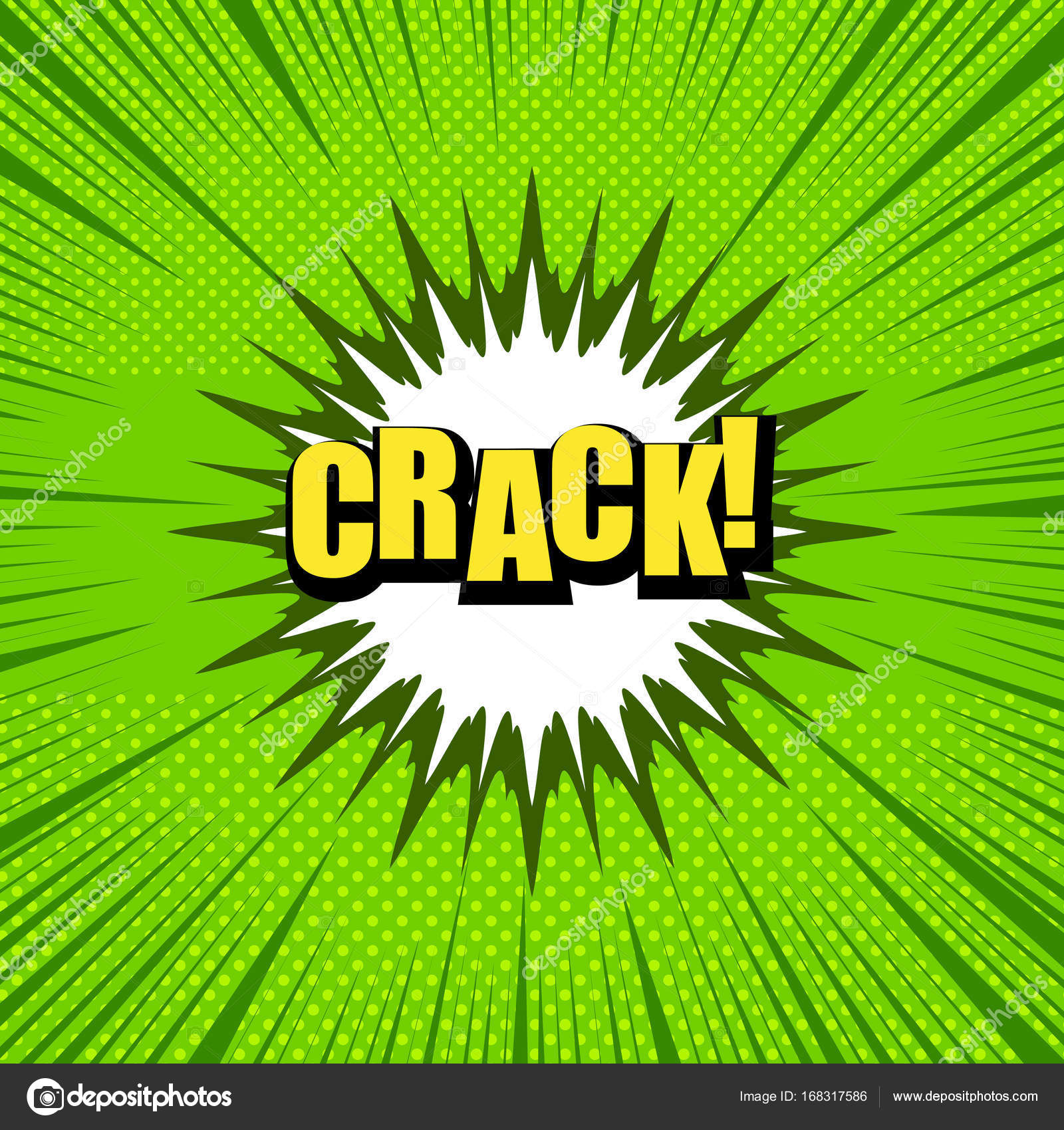 Crack comic wording template Stock Vector by ©Petersenurecoff.gmail.com ...
