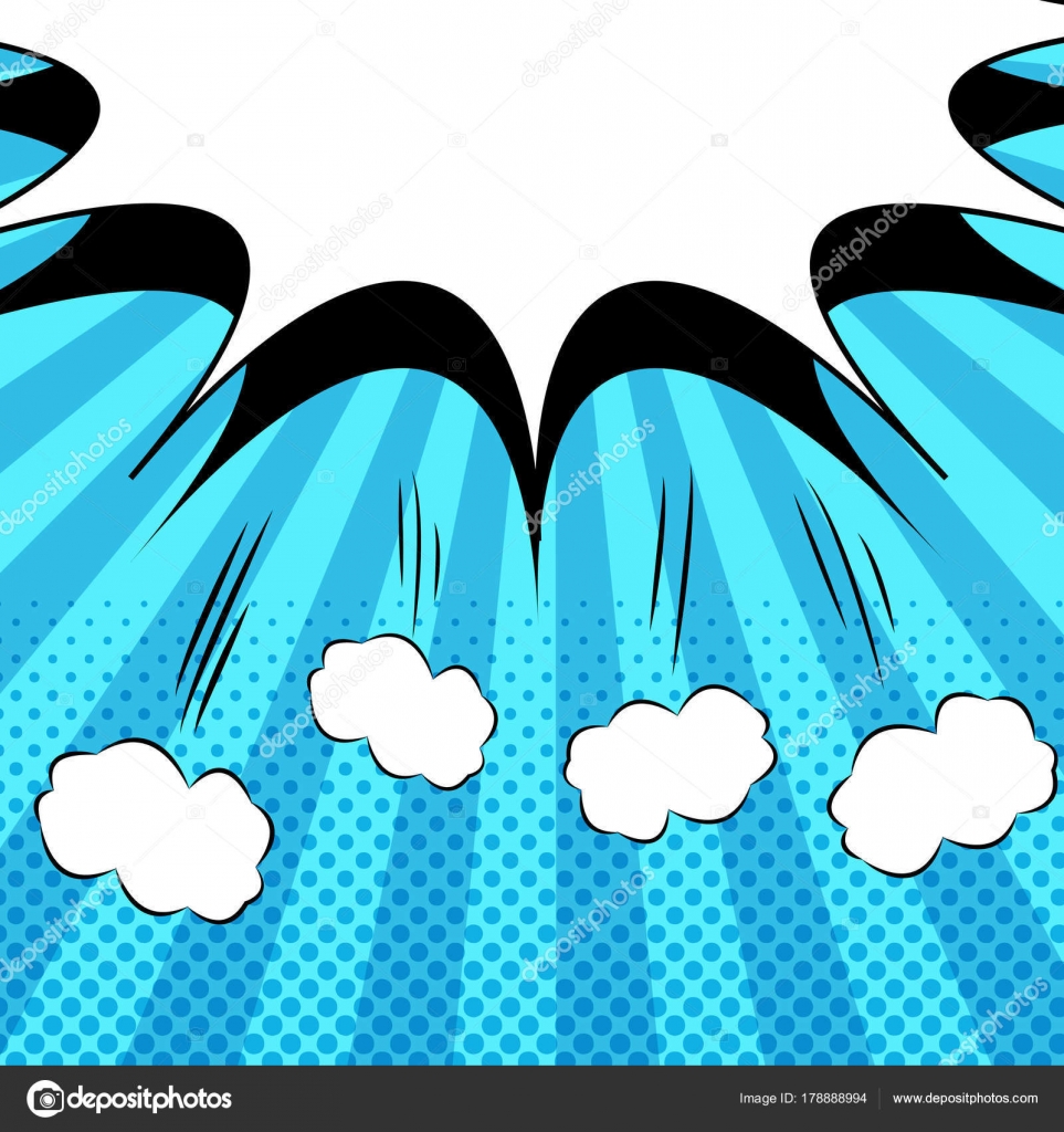 Comic blue page background Stock Vector Image by ©Petersenurecoff.gmail ...