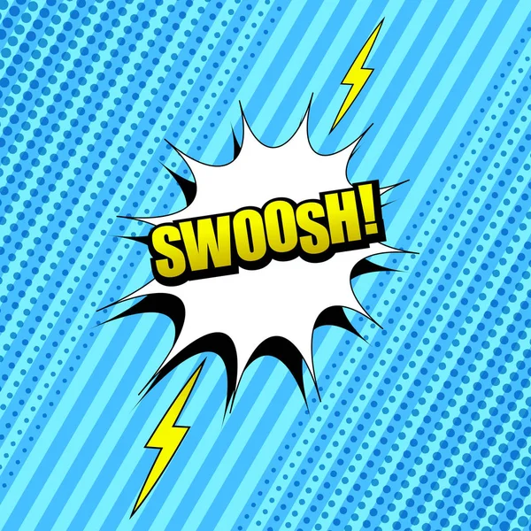 Comic book swoosh Stock Vectors, Royalty Free Comic book swoosh ...