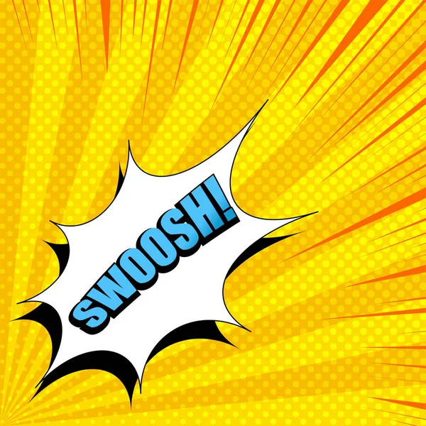 Comic book swoosh Stock Vectors, Royalty Free Comic book swoosh ...