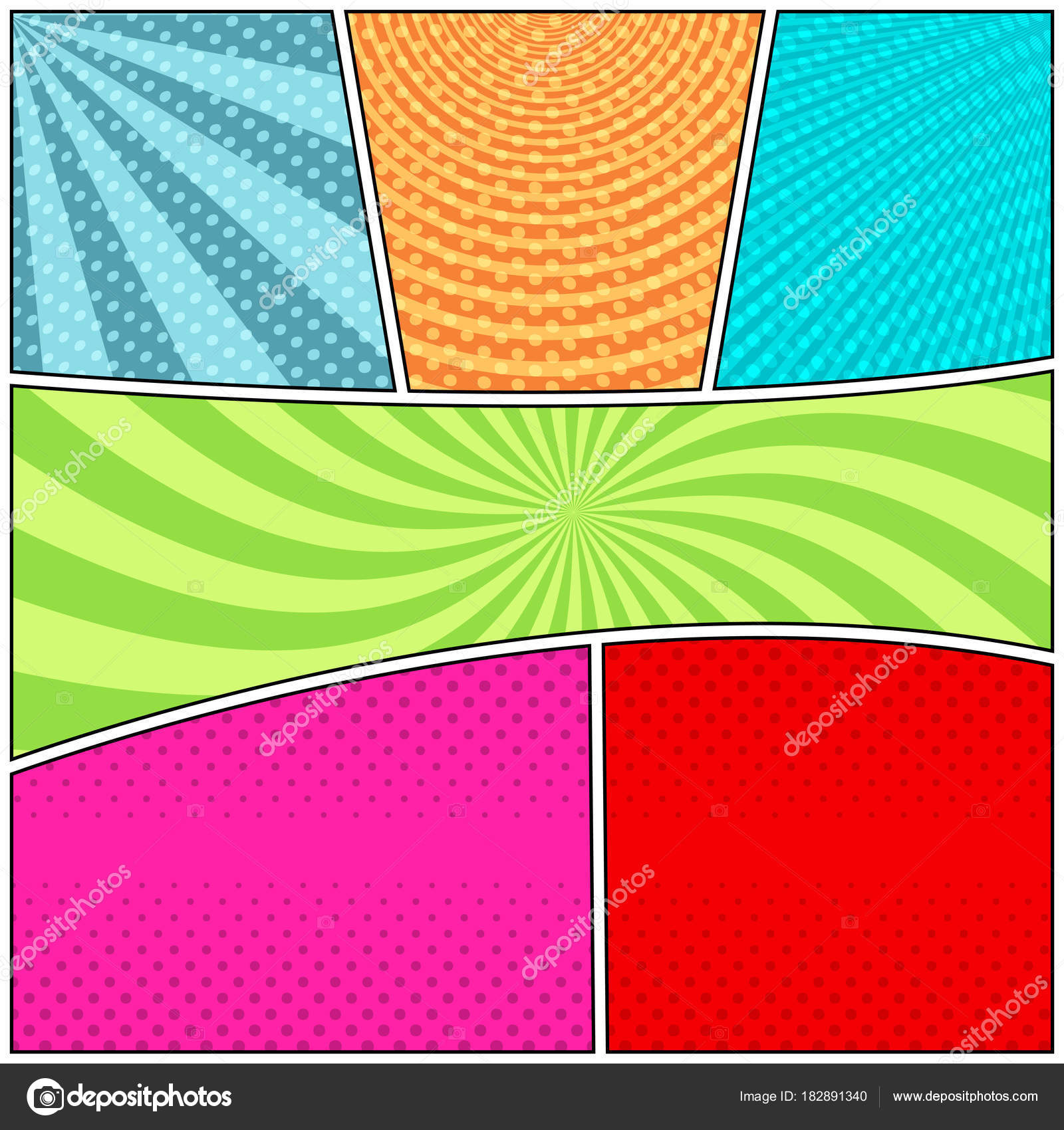Comic book colorful background Stock Vector Image by ©Petersenurecoff ...