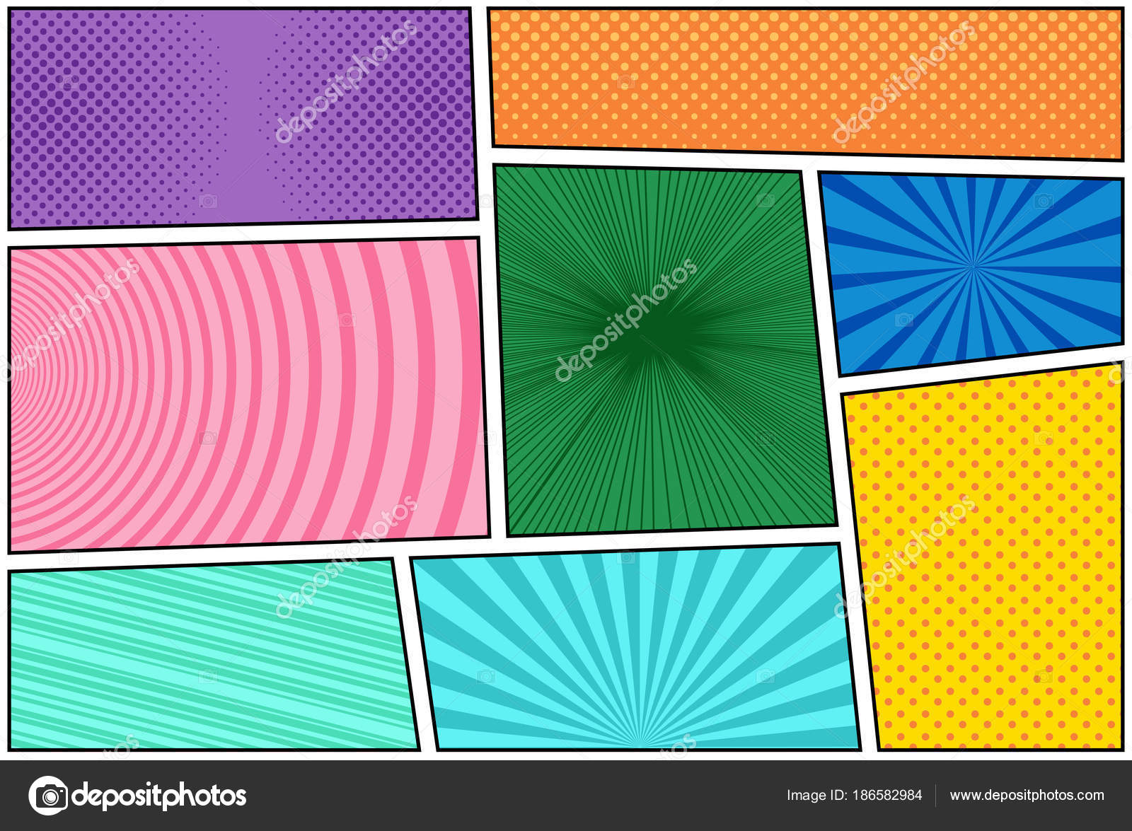 Comic book bright composition Stock Vector by ©Petersenurecoff.gmail ...