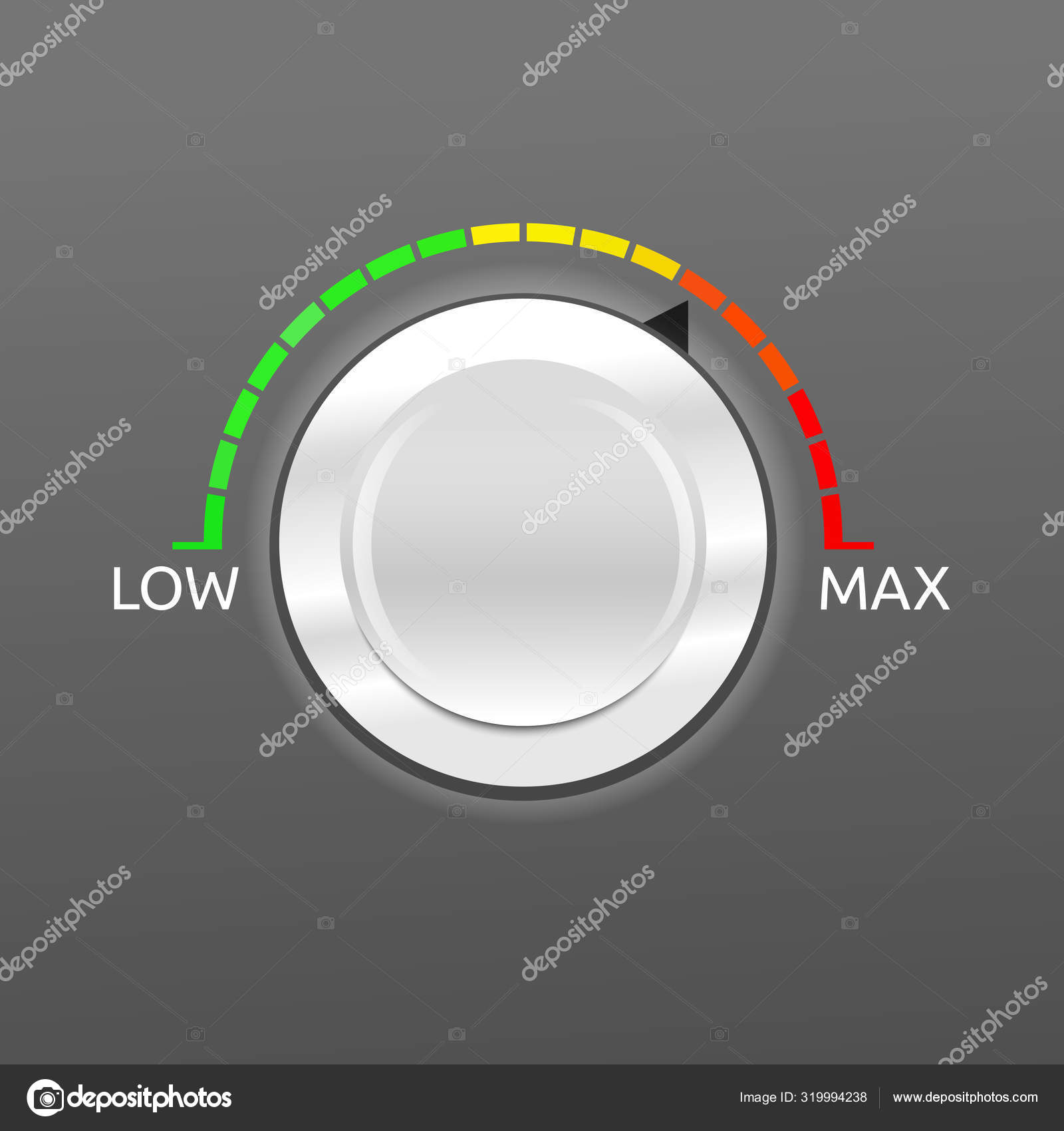 Volume control button concept Stock Vector by ©Petersenurecoff.gmail ...