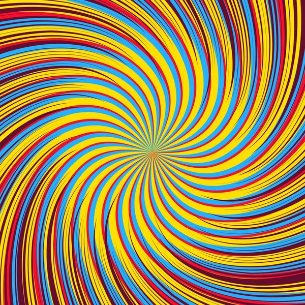 Radial optical illusion comic background Stock Vector by ...