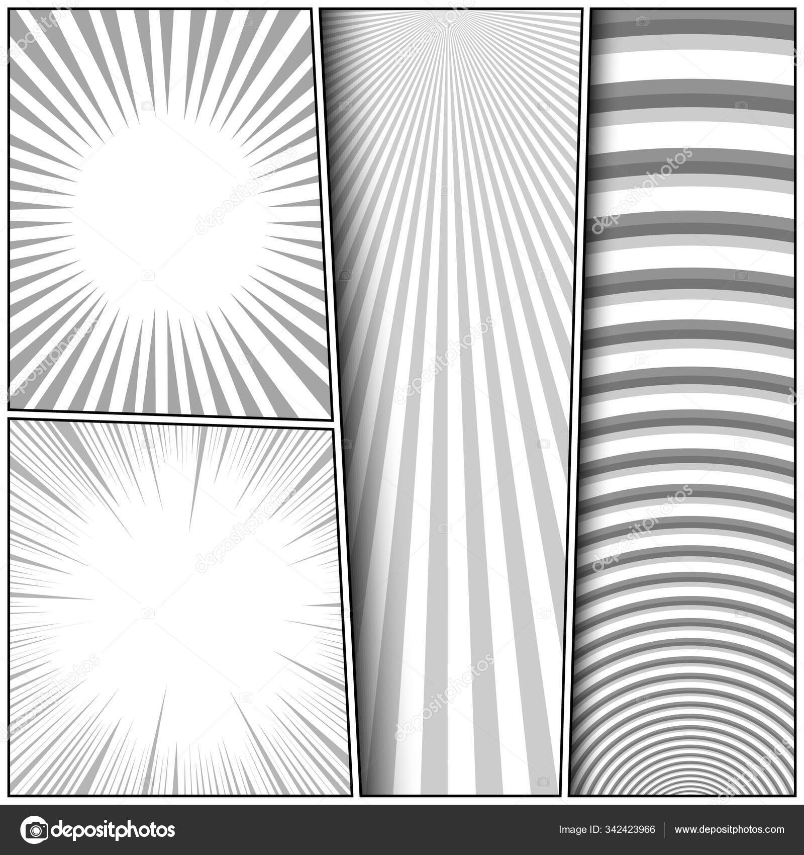 Comic monochrome composition Stock Vector by ©Petersenurecoff.gmail.com ...